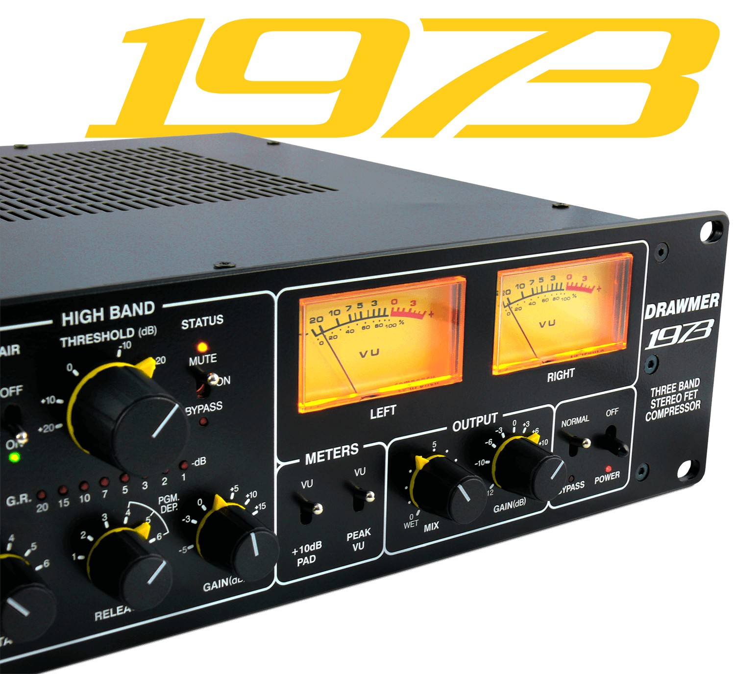 Drawmer 1973 - Three Band Stereo FET Compressor